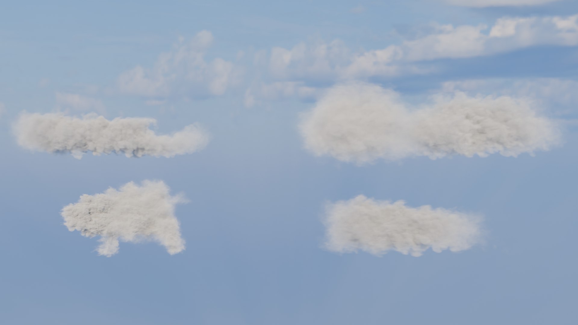 3D Clouds - TurboSquid 2244572