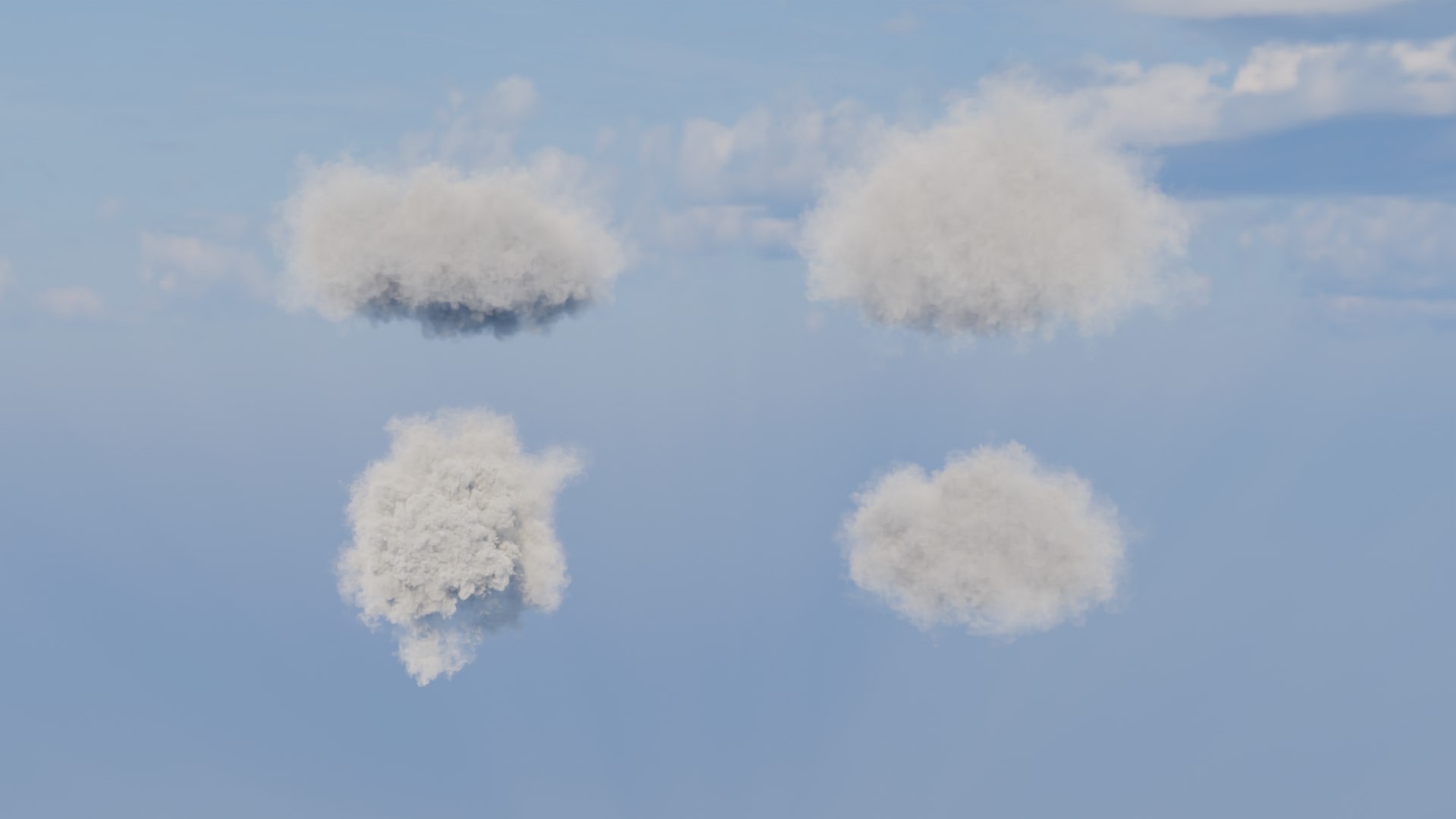 3D Clouds - TurboSquid 2244572