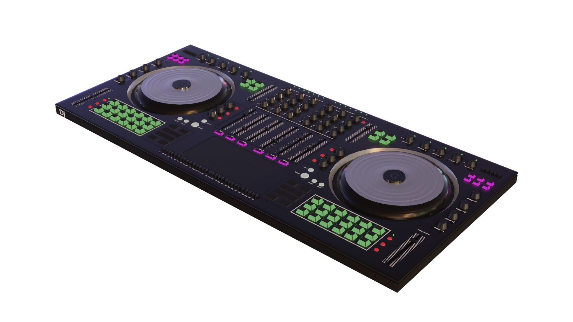 Dj 3D - TurboSquid 1540128