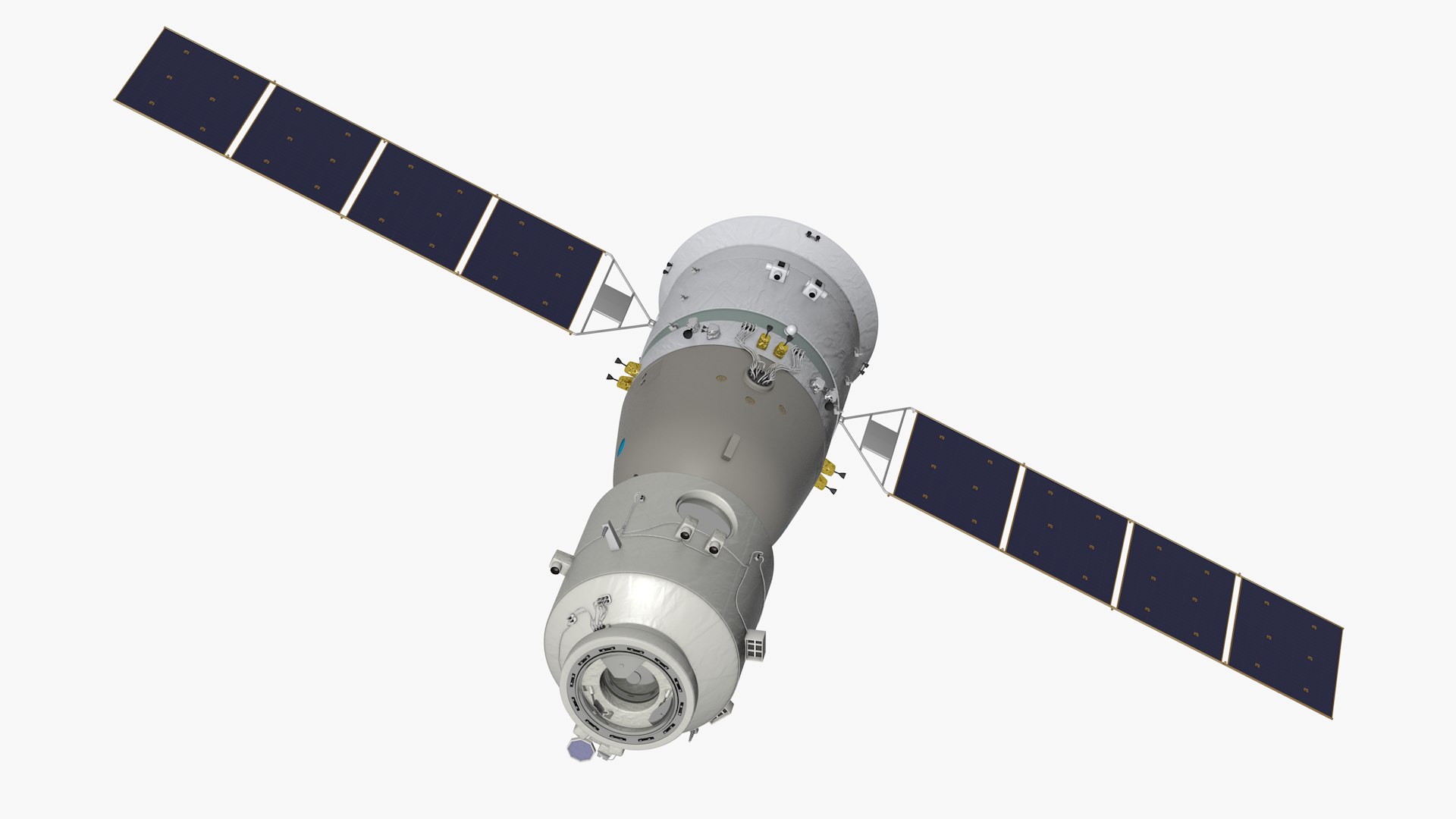 Chinese Space Station Tiangong 3D model - TurboSquid 1840995