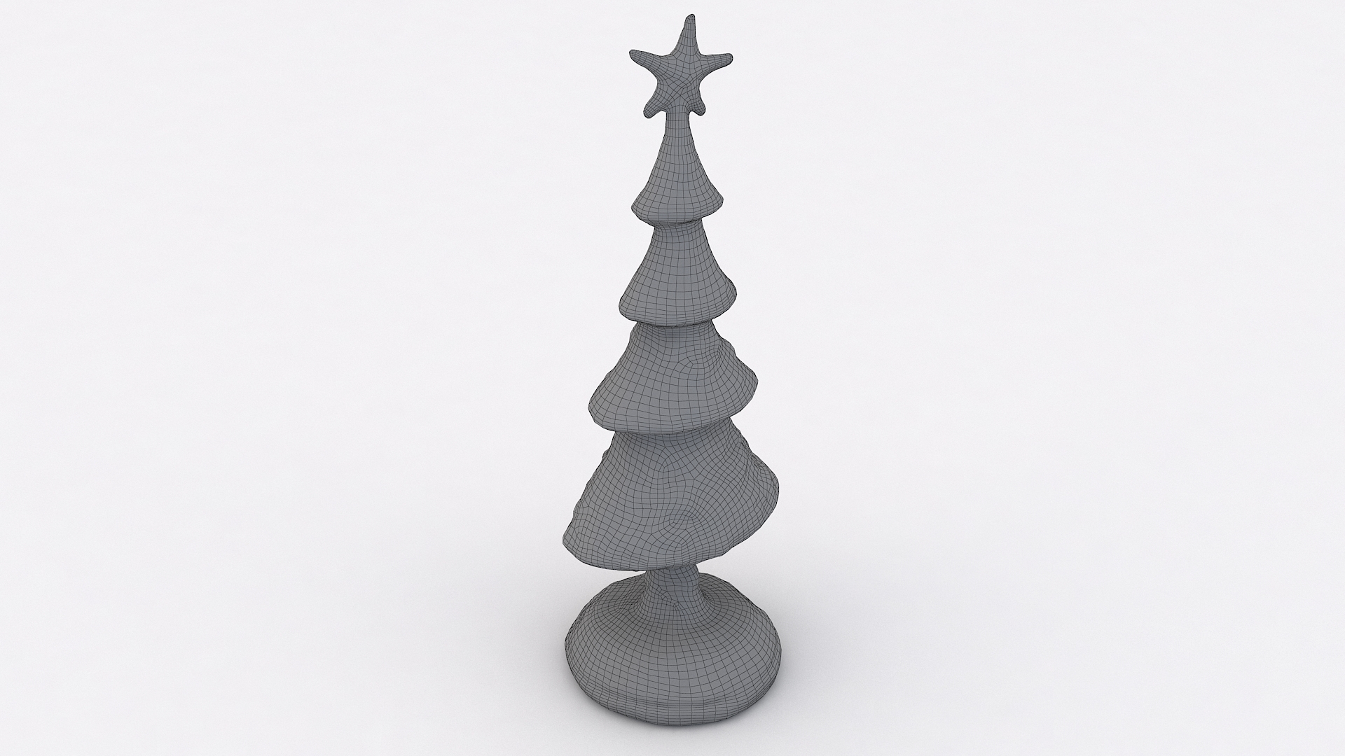 Christmas tree figurine model - TurboSquid 1479463