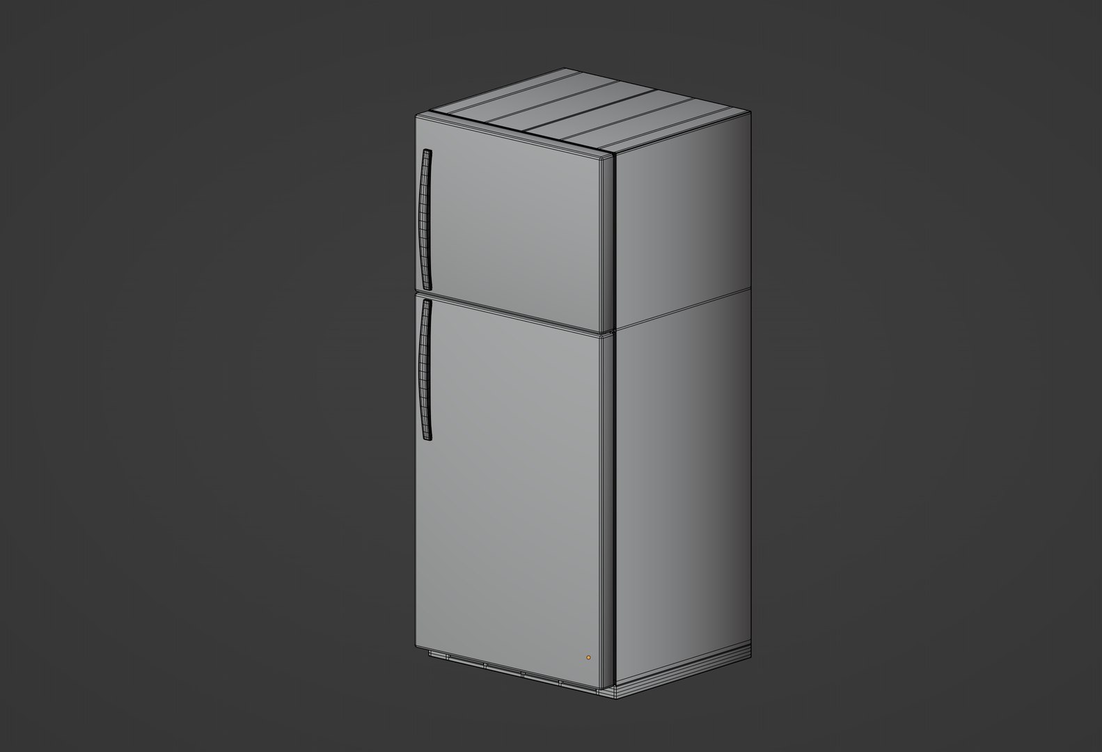 Refrigerator 3D Model - TurboSquid 2198434