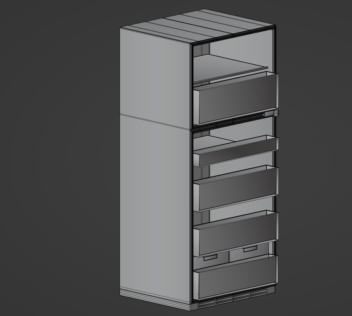 Refrigerator 3D Model - TurboSquid 2198434