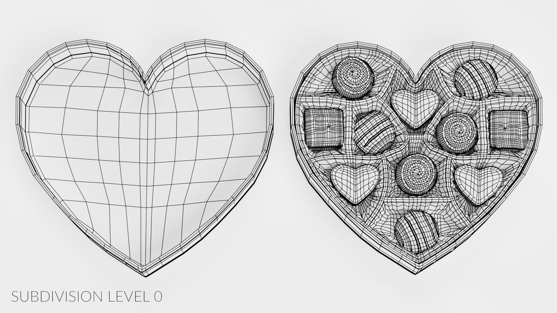 Chocolate Box 3D Model - TurboSquid 1558818