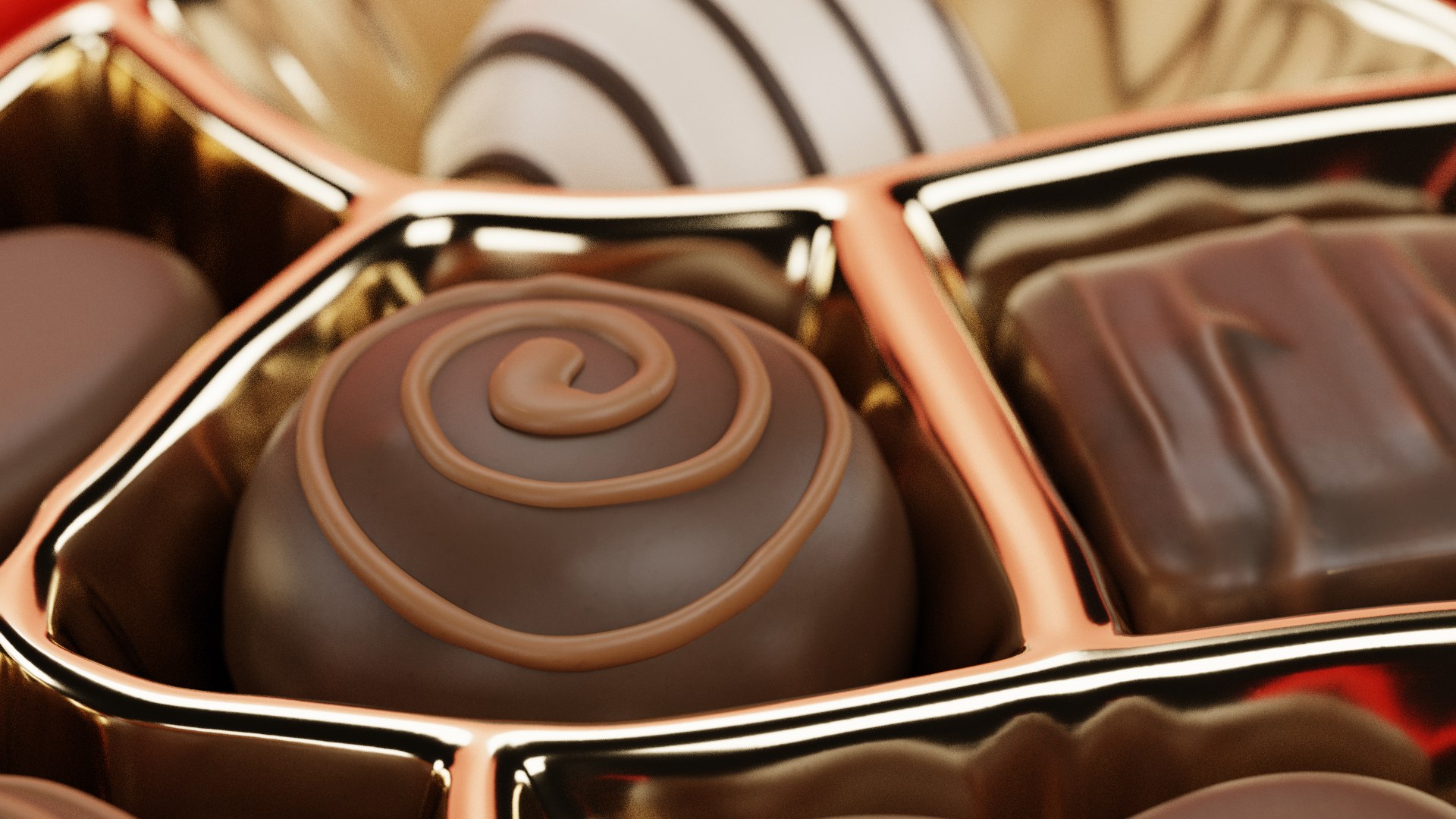 Chocolate Box 3D Model - TurboSquid 1558818