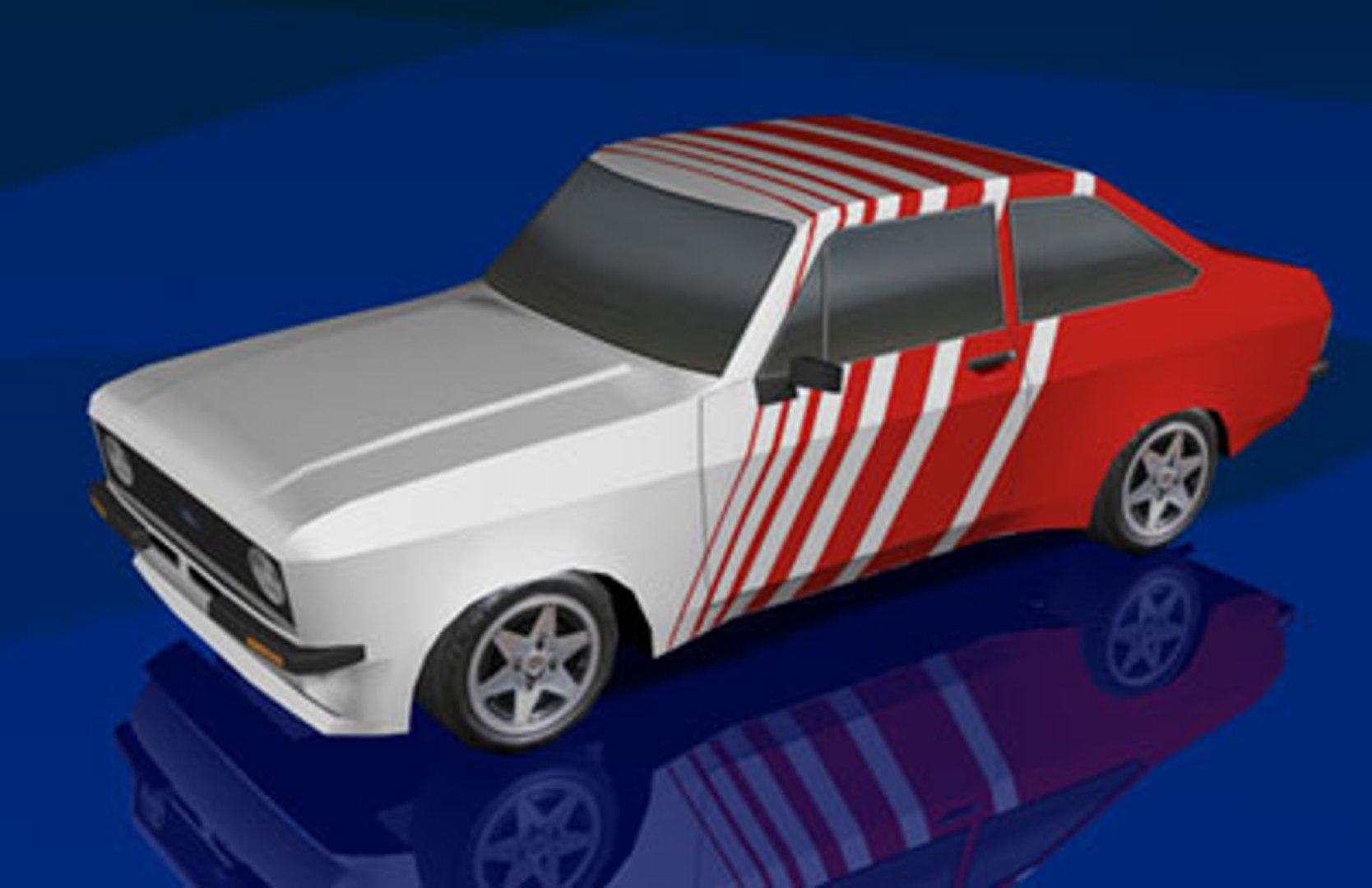 3d model racing car gmax