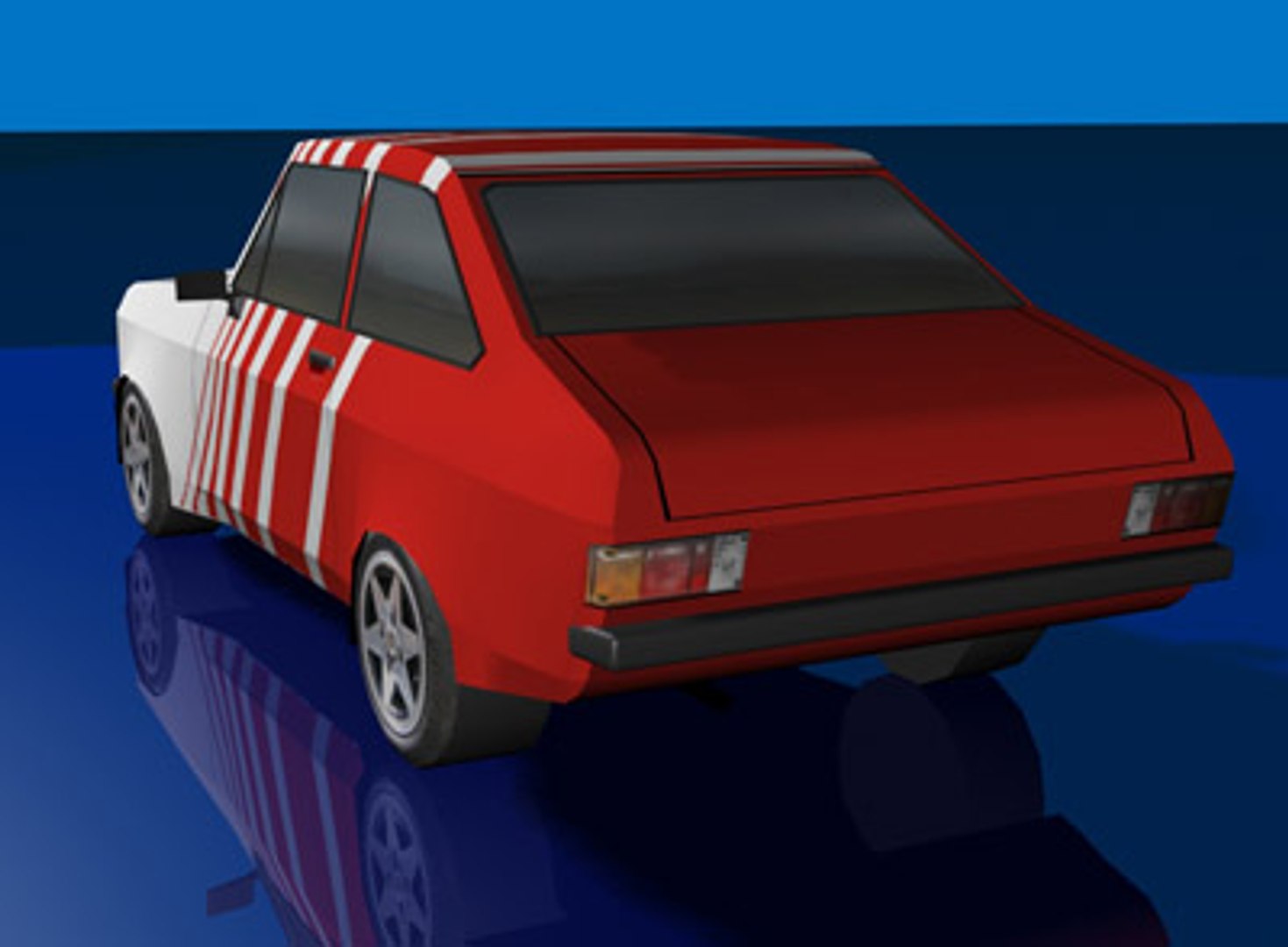 3d model racing car gmax