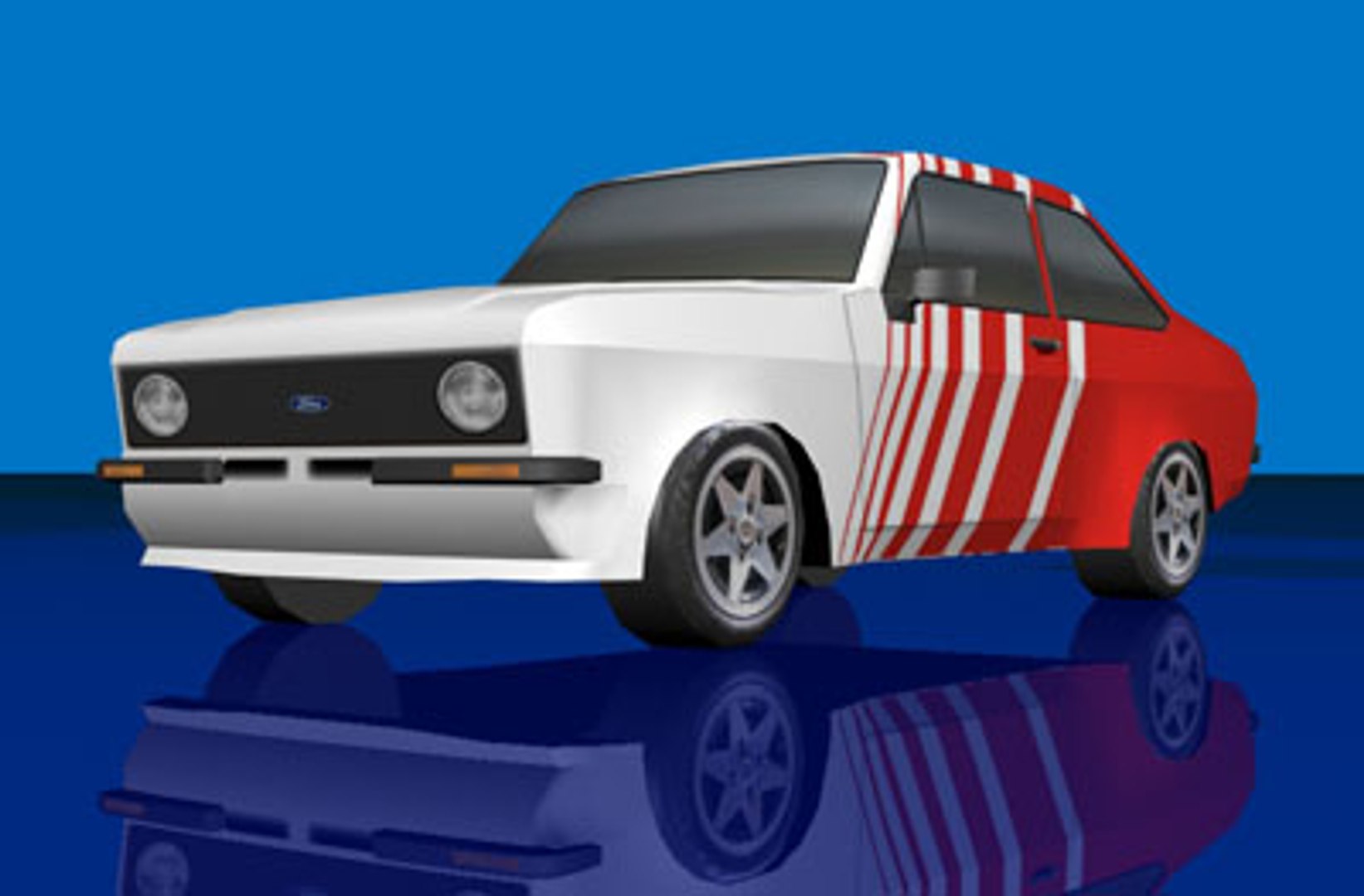 3d model racing car gmax