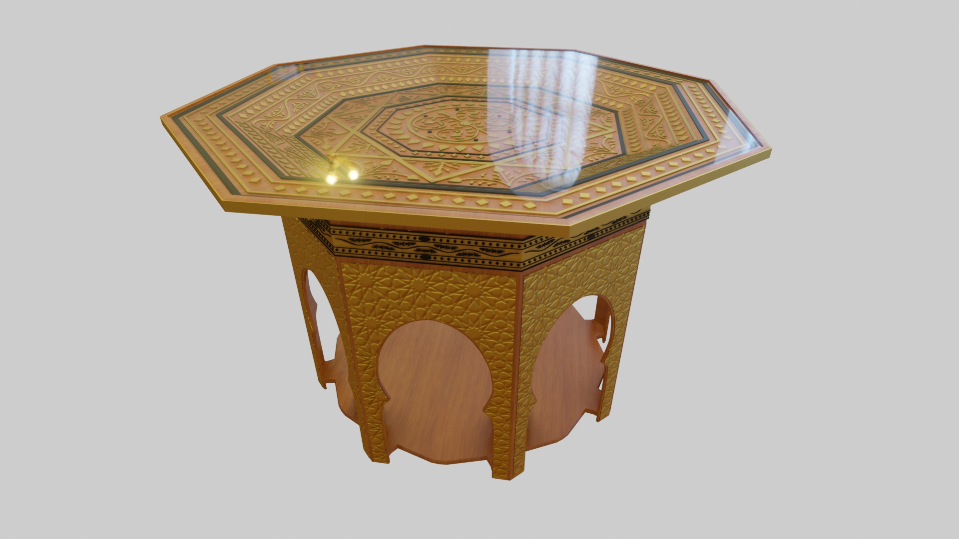 Octagon 3d Model