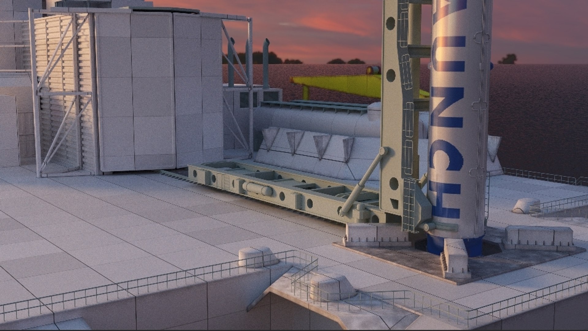 3D Model Launch Platform | 1148512 | TurboSquid