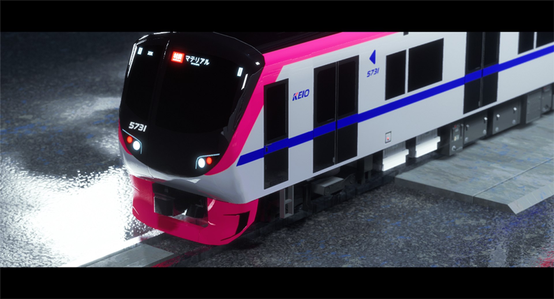 Keio 5000 Commuter Train 3D Model - TurboSquid 1508086