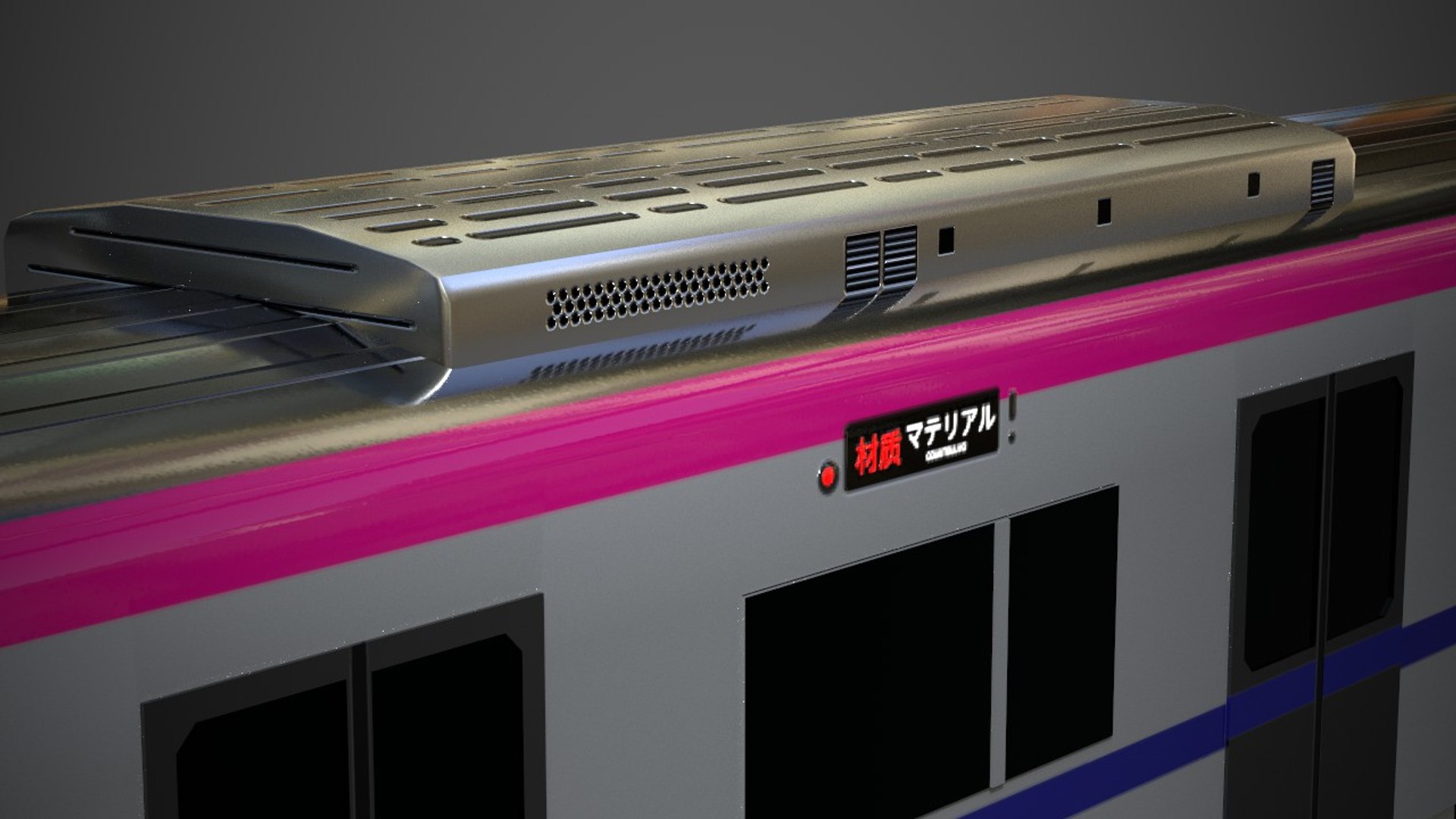 Keio 5000 Commuter Train 3D Model - TurboSquid 1508086