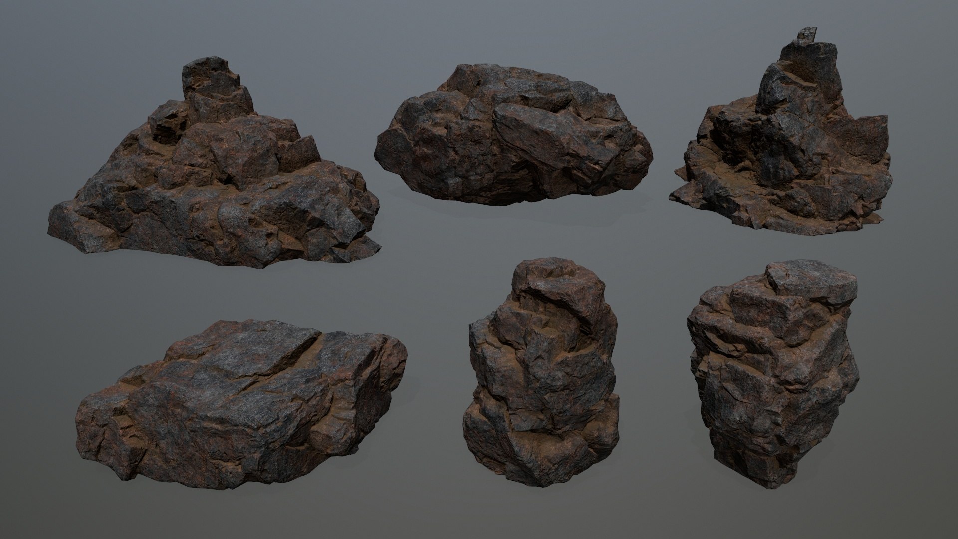 3D Model Rockset 01 - TurboSquid 1819712