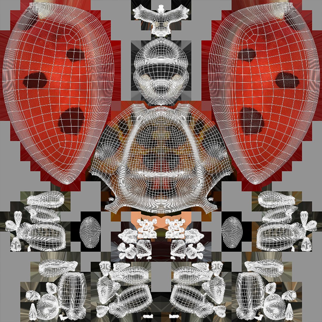 3D Ladybug Lady Bug - TurboSquid 1540801