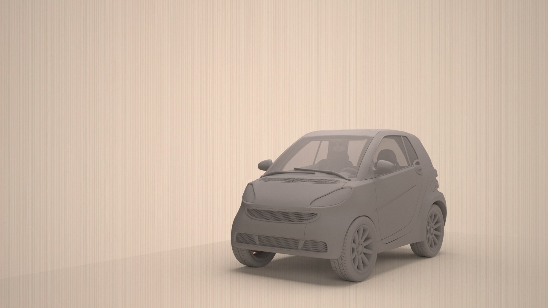 Smart Car Model - TurboSquid 1308543
