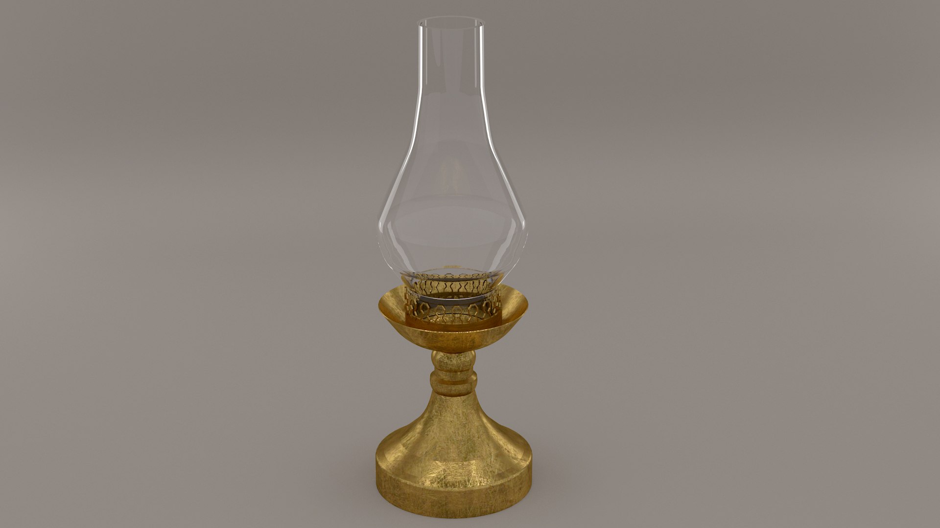 3D Old Lamp Model - TurboSquid 1489007