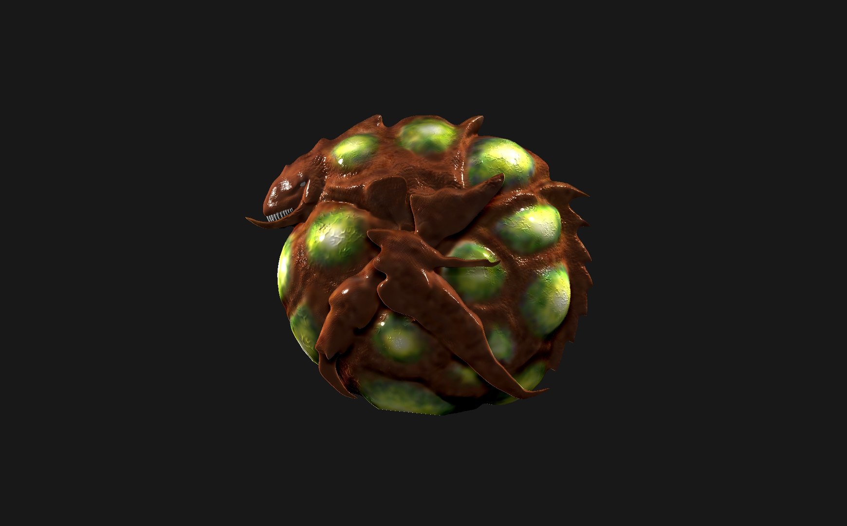 3D Starcraft Baneling - TurboSquid 1664247