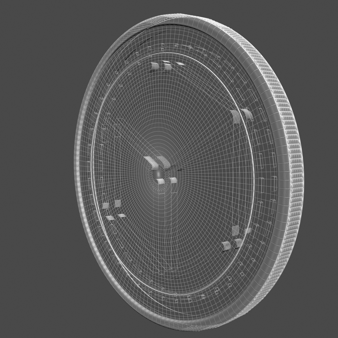 CariNet Cryptocurrency Gold Coin 3D - TurboSquid 1783578