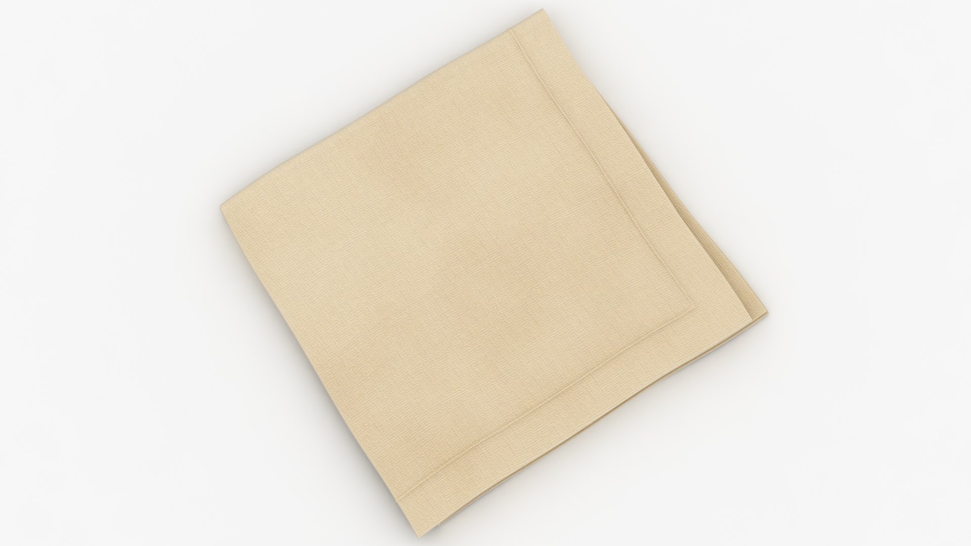 3D Model Realistic Folded Napkin 3 - TurboSquid 1500293