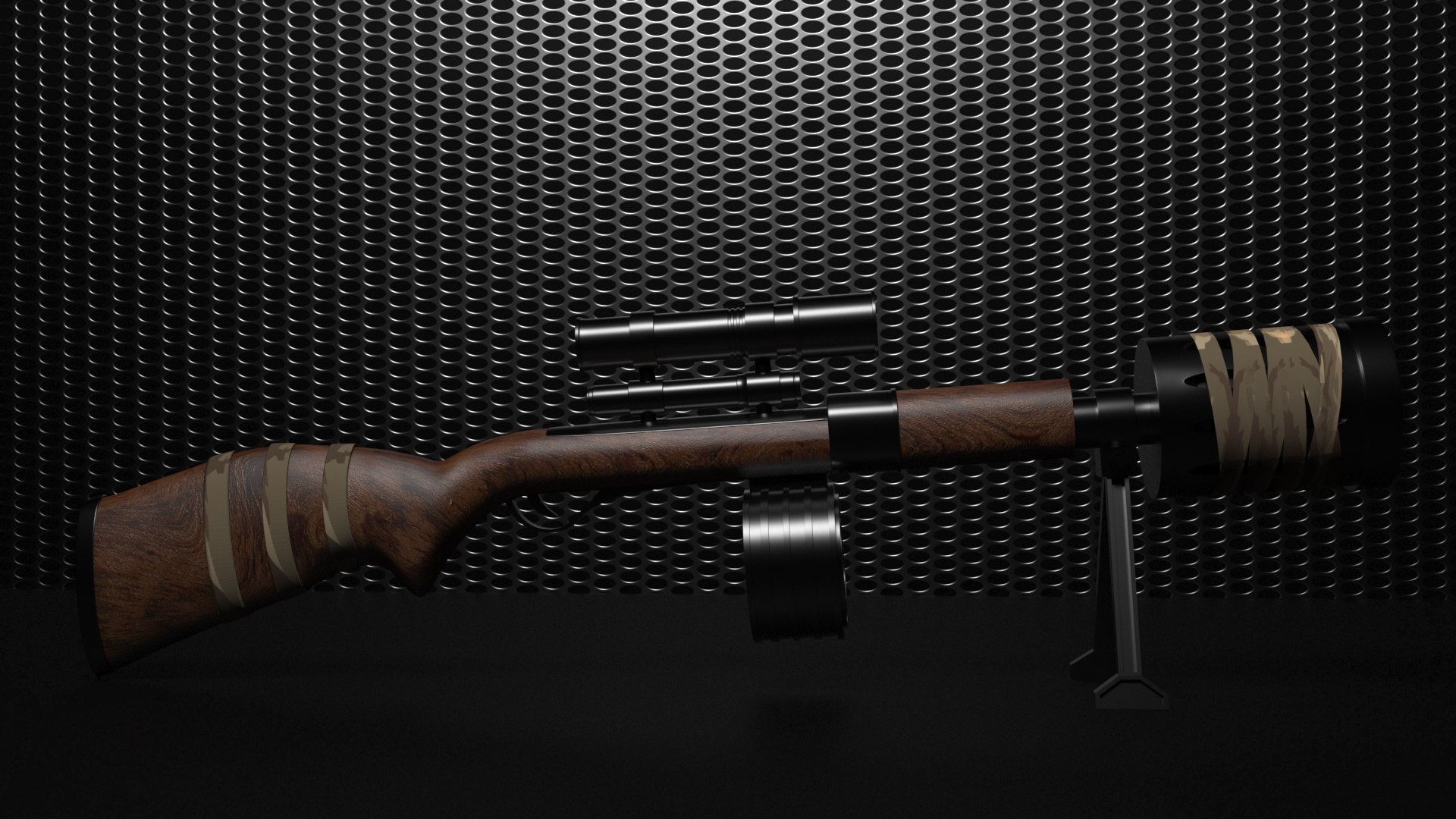 3D Gun Model - TurboSquid 2016974