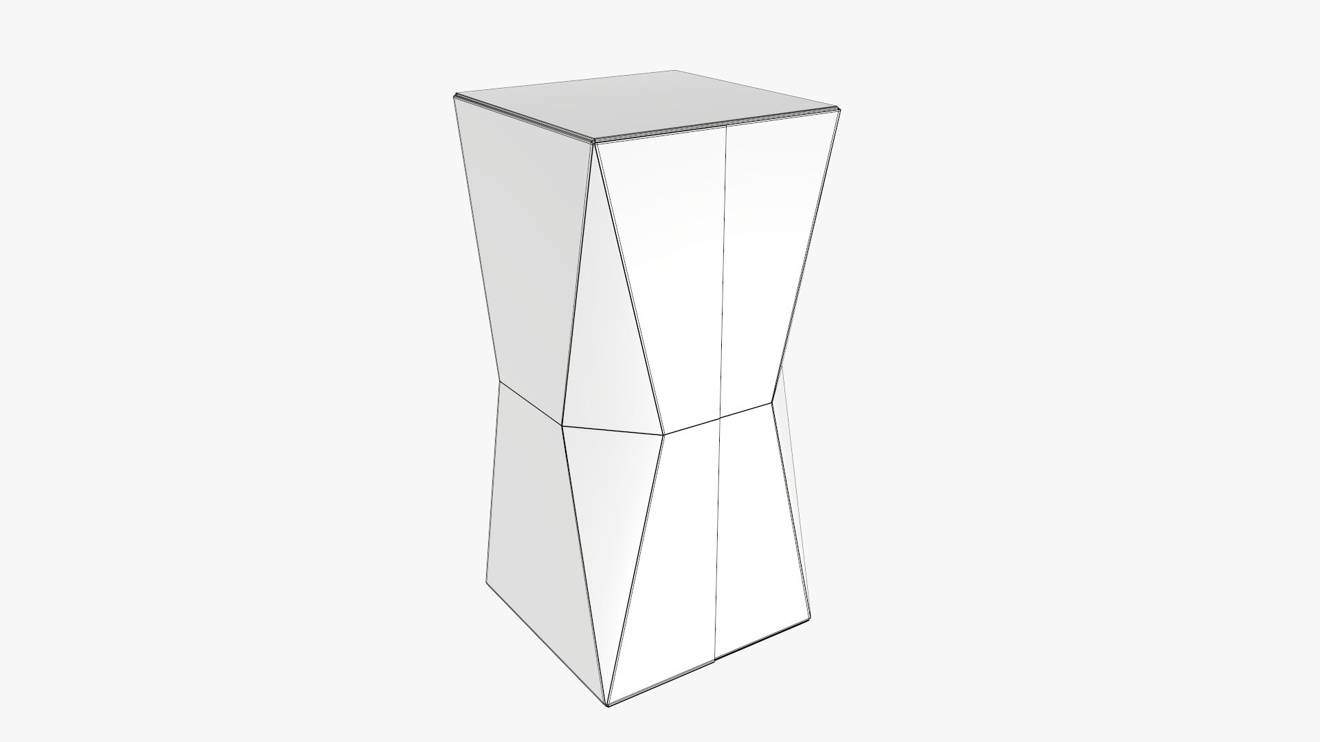 3D Packaging Beveled Box - TurboSquid 1592908