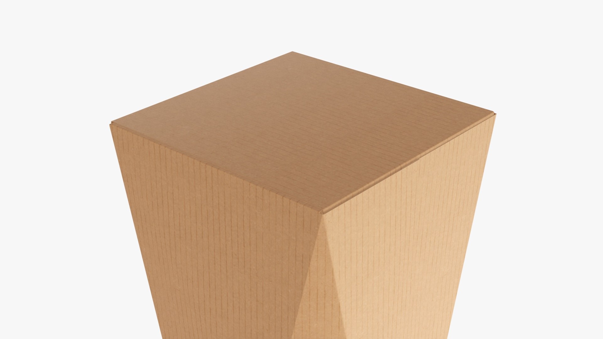 3D Packaging Beveled Box - TurboSquid 1592908