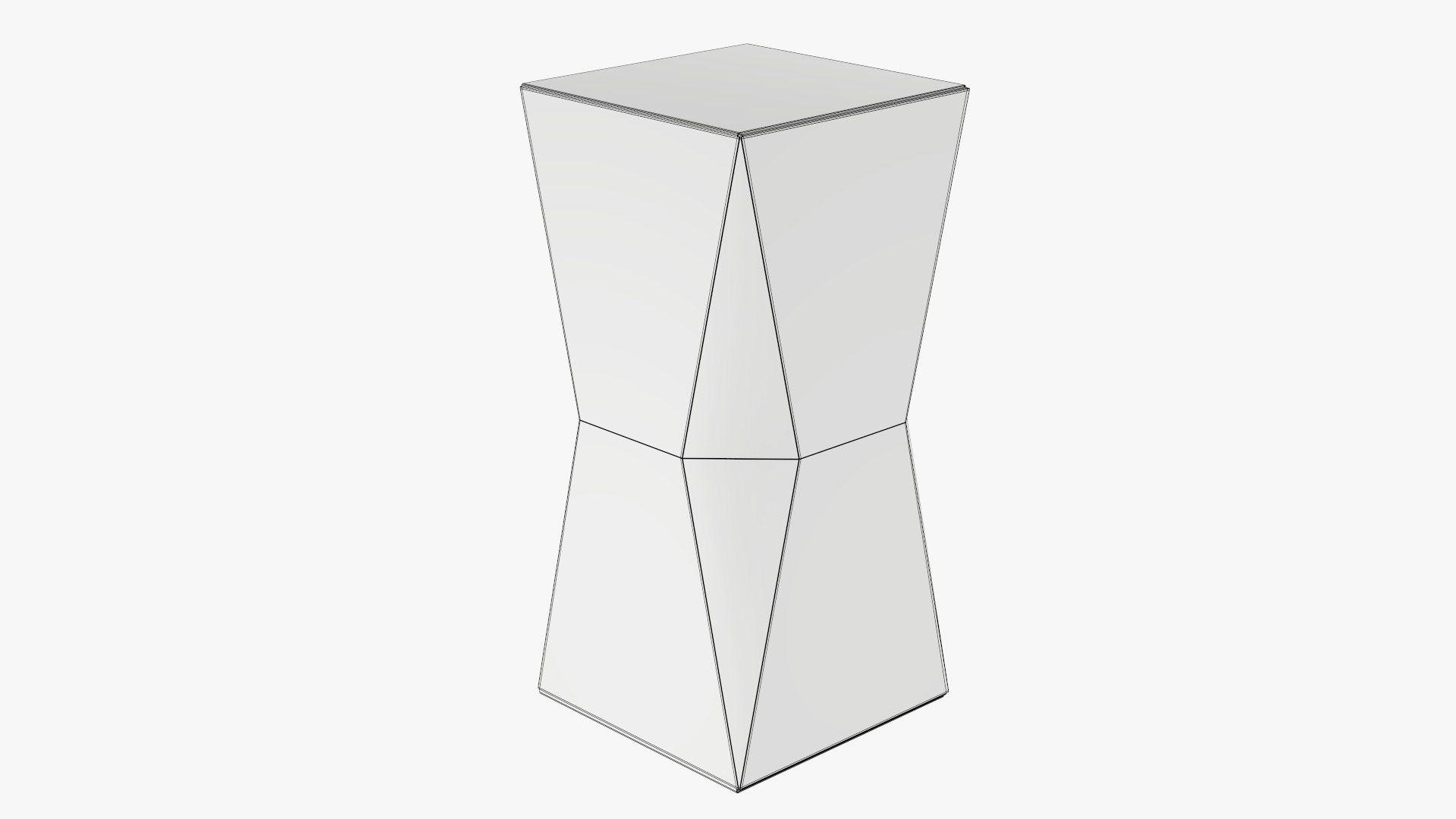 3D Packaging Beveled Box - TurboSquid 1592908