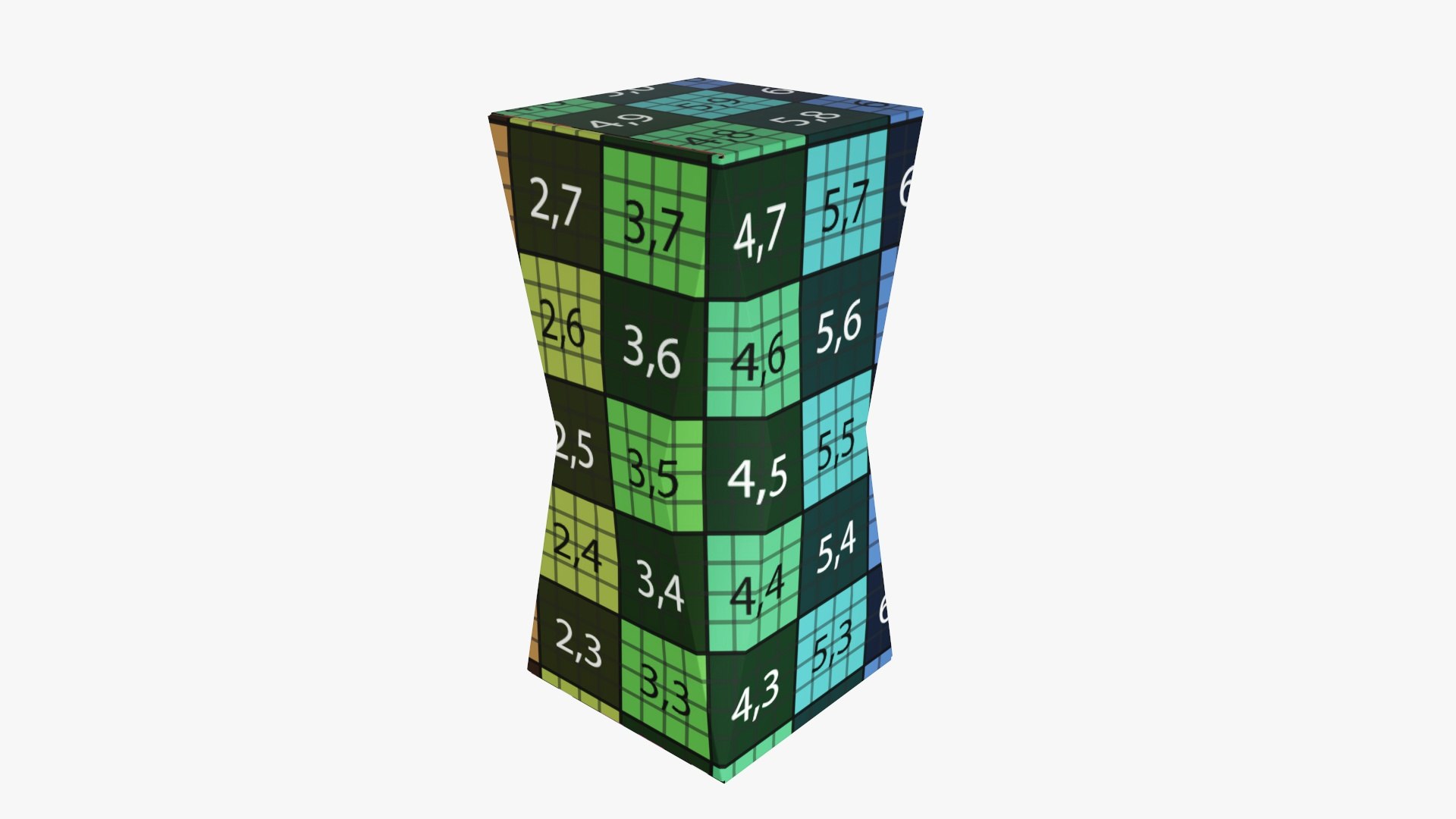 3D Packaging Beveled Box - TurboSquid 1592908