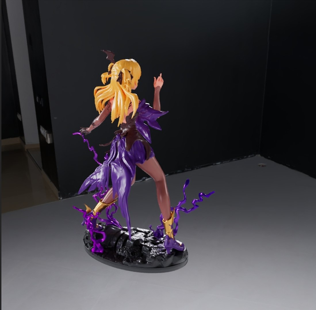 The Figurine Of Fischl From Genshin Impact 3D - TurboSquid 2376291