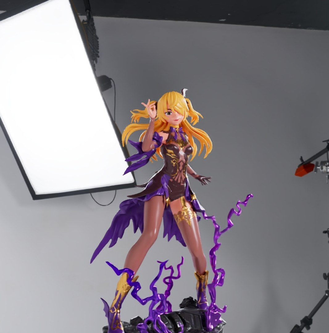 The Figurine Of Fischl From Genshin Impact 3D - TurboSquid 2376291