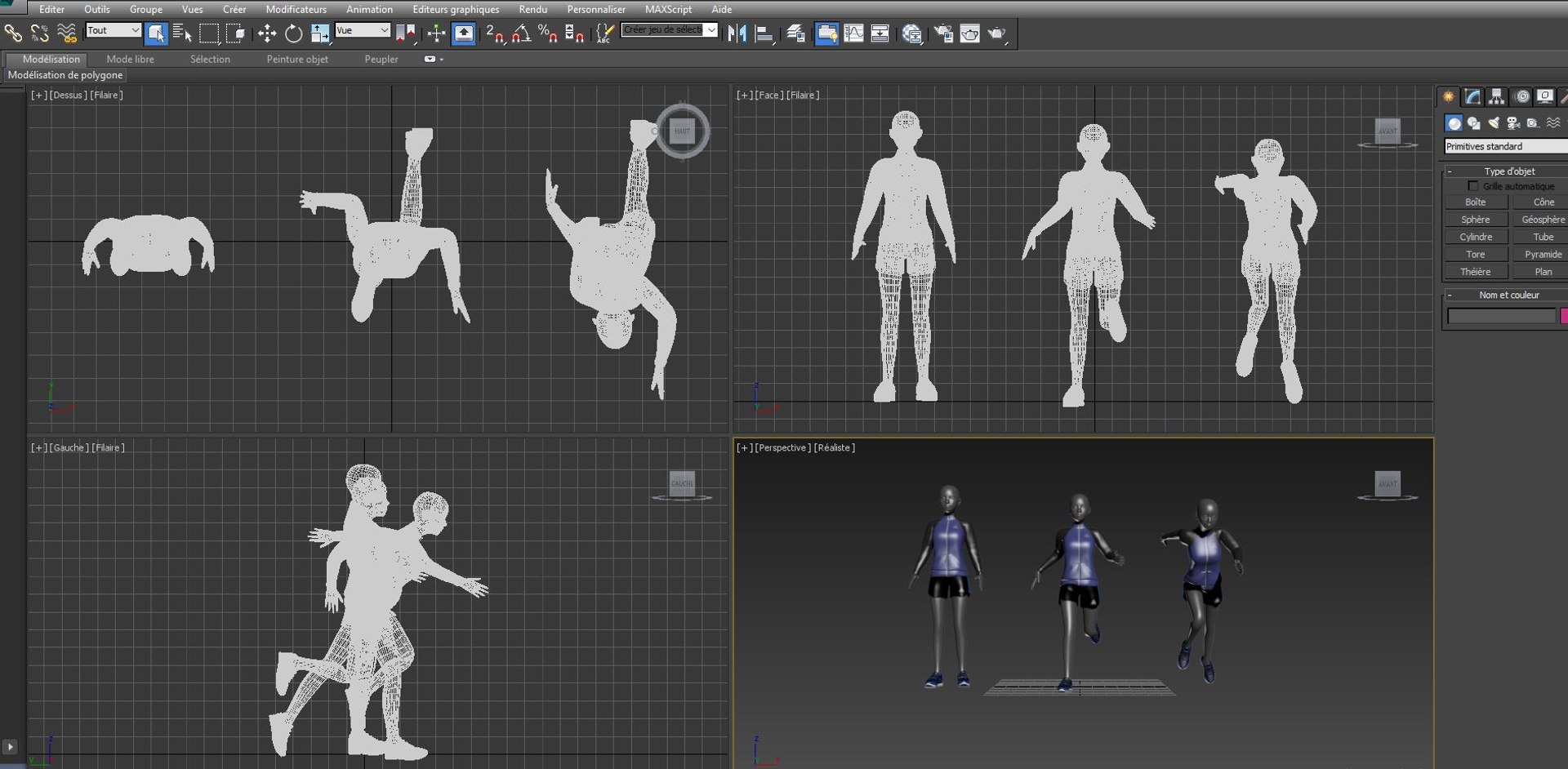 Woman mannequin Rigged in Blender 3D model - TurboSquid 1761455