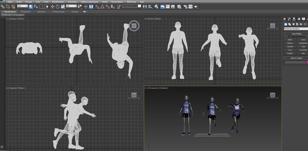 Woman mannequin Rigged in Blender 3D model - TurboSquid 1761455