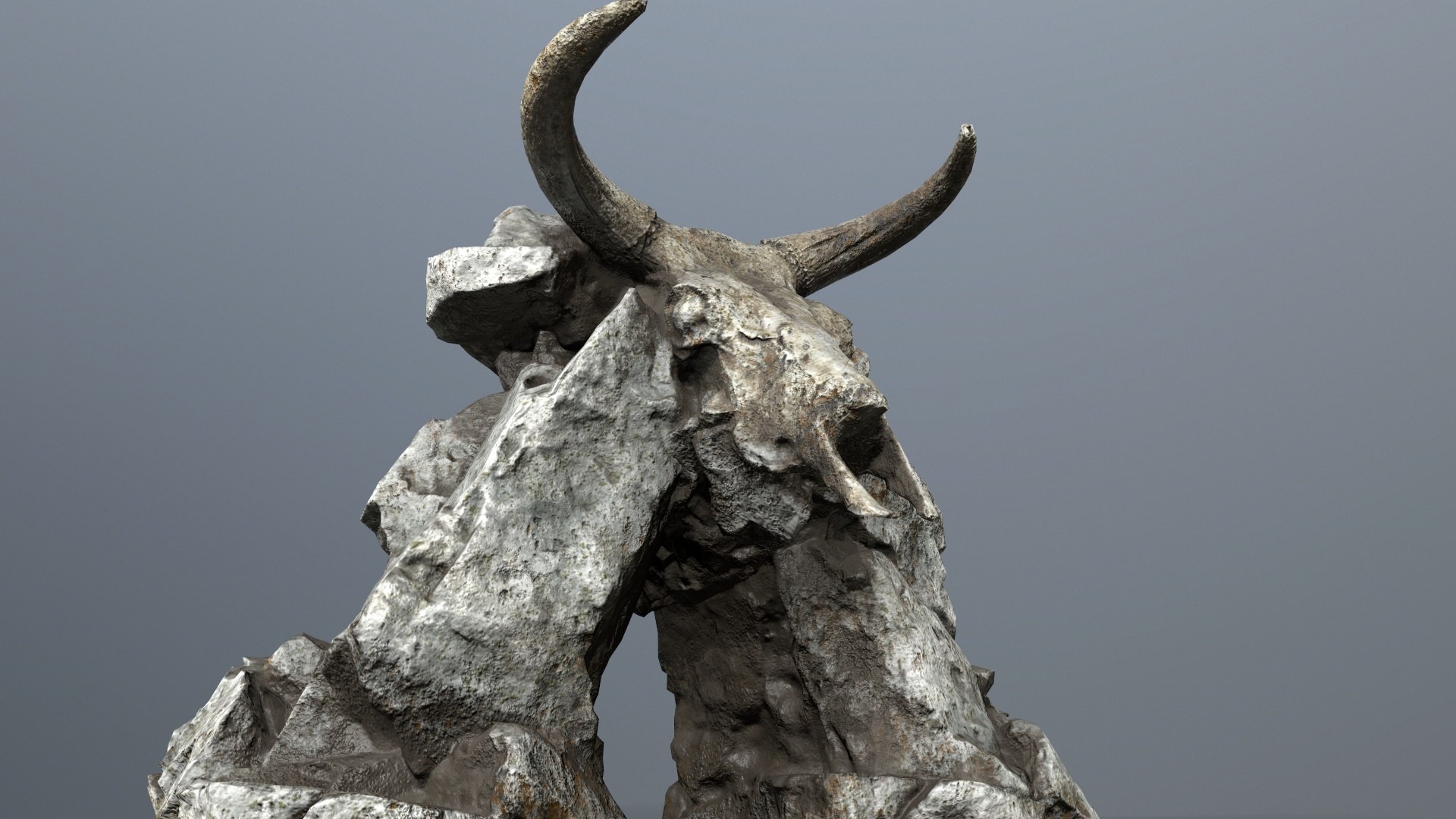 Skull Gate 3D - TurboSquid 1964813