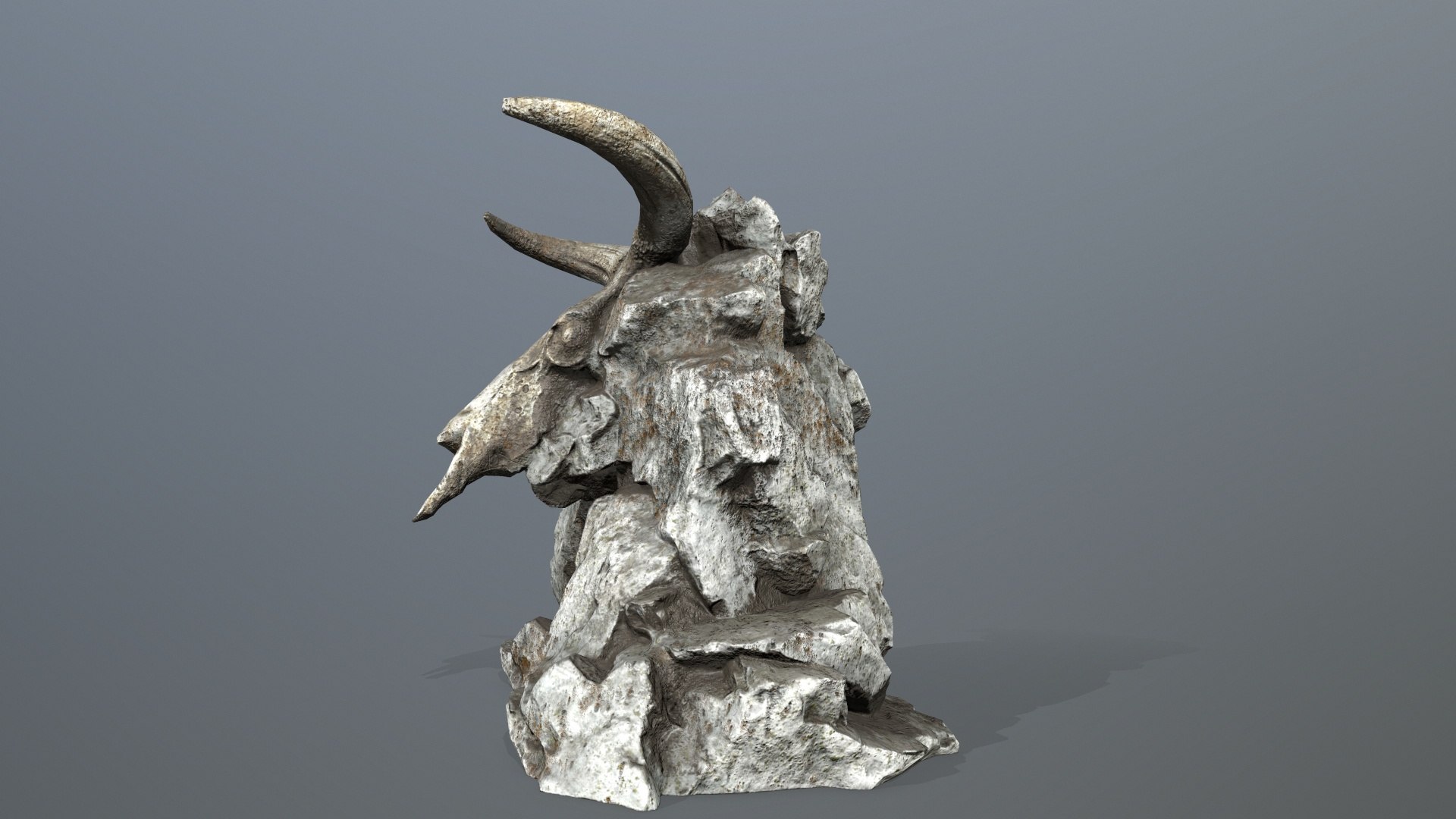 Skull Gate 3D - TurboSquid 1964813