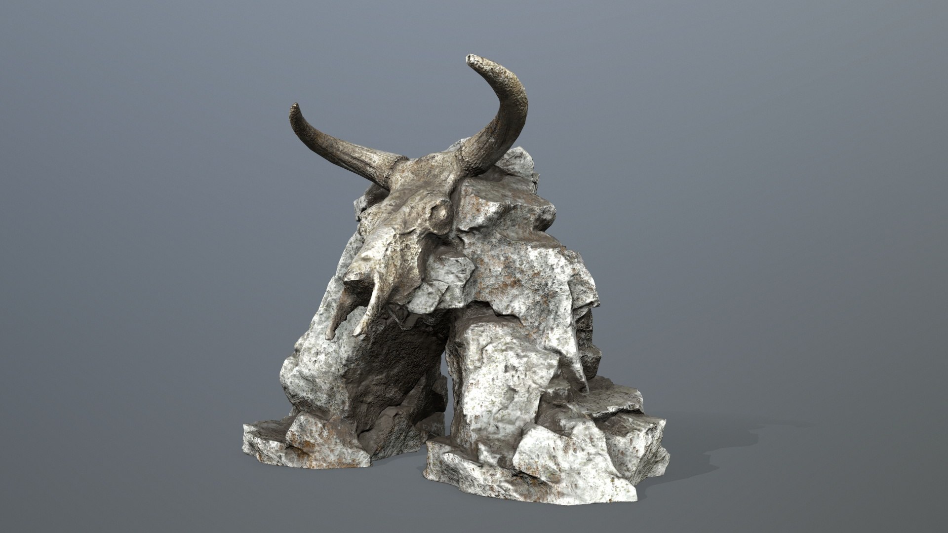 Skull Gate 3D - TurboSquid 1964813