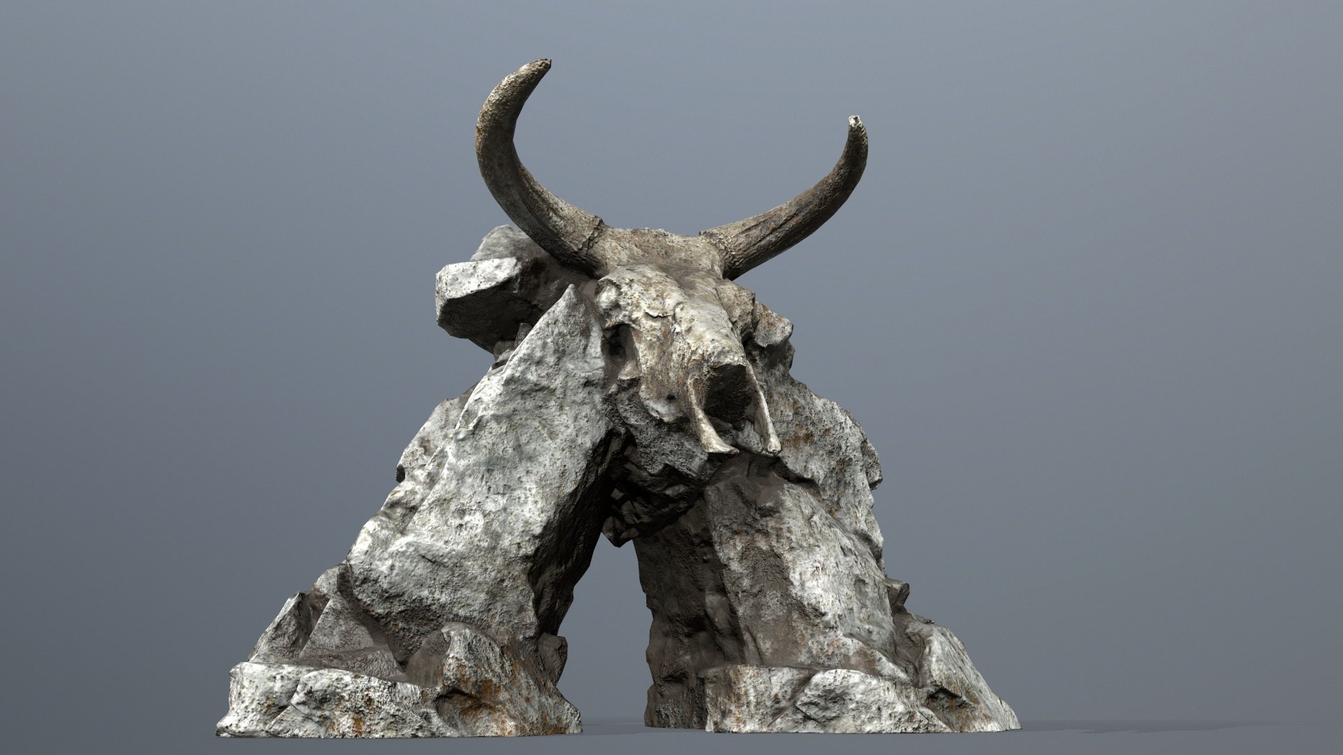 Skull Gate 3D - TurboSquid 1964813