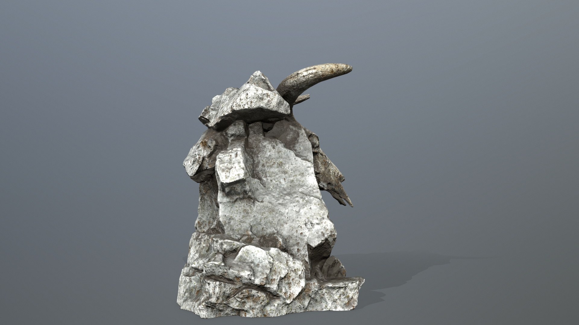 Skull Gate 3D - TurboSquid 1964813