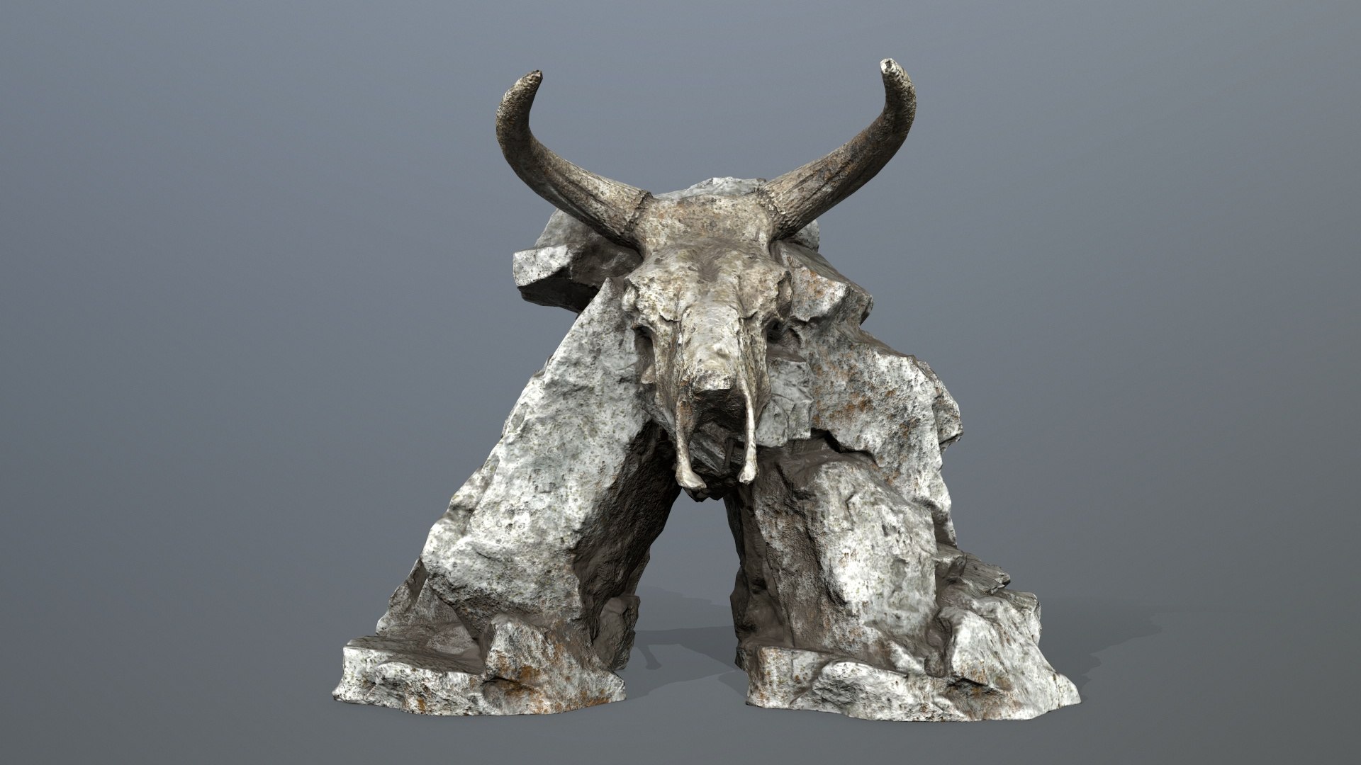 Skull Gate 3D - TurboSquid 1964813