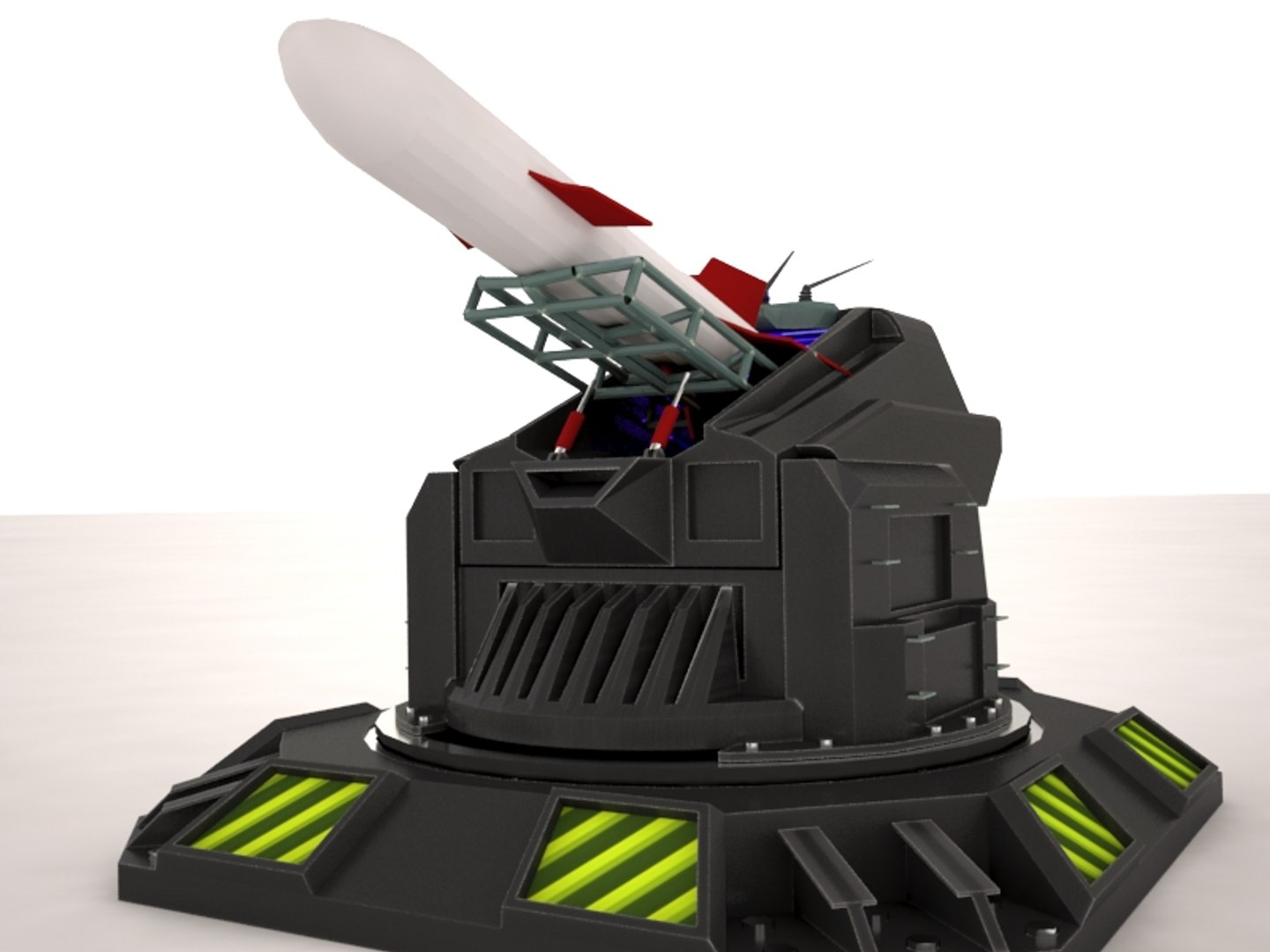 3ds Max Turret