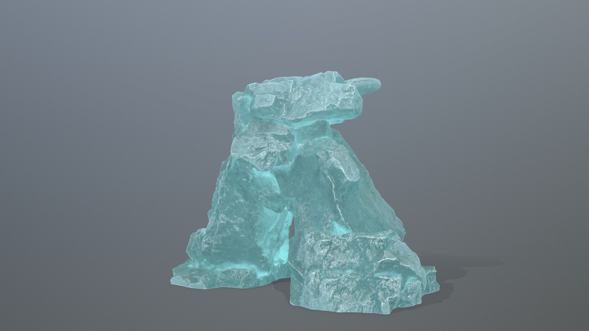 Ice Skull Gate 3D Model - TurboSquid 1981543