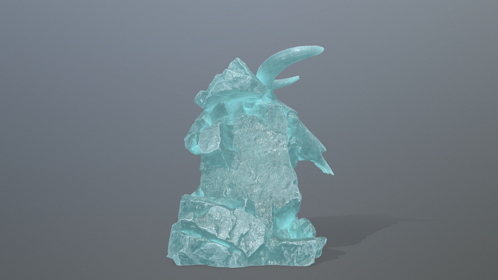 Ice Skull Gate 3D Model - TurboSquid 1981543