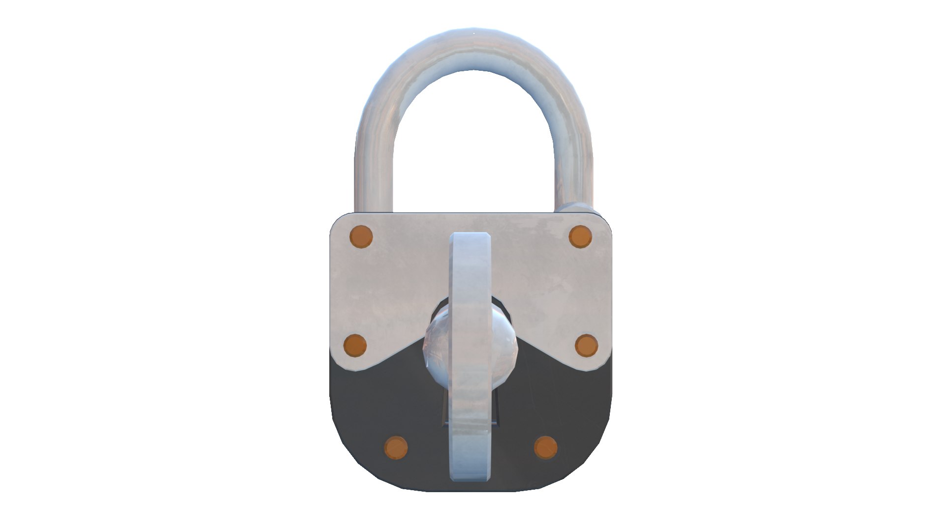 3D Key With Lock - TurboSquid 2376152