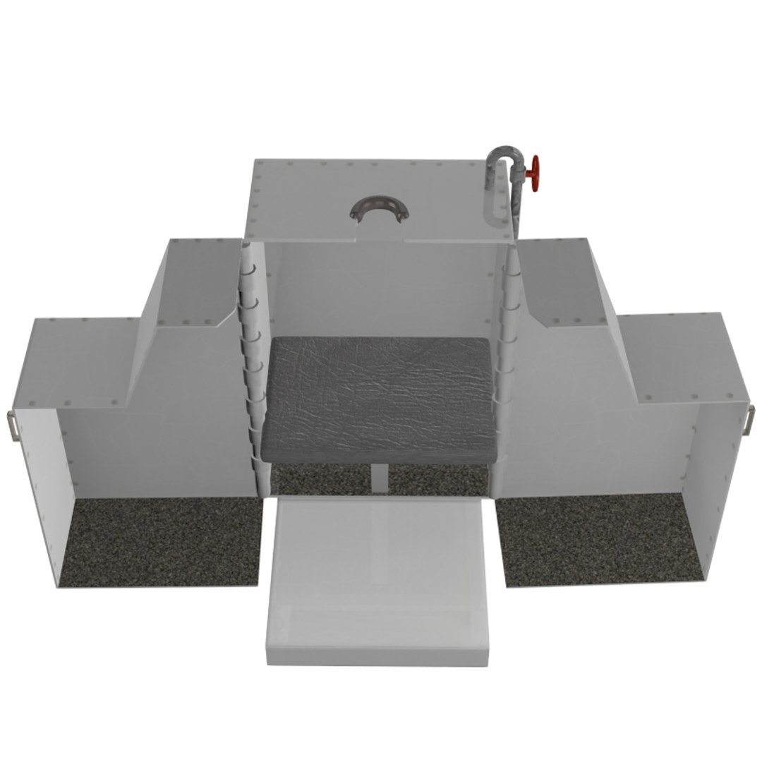 3d Sweat Box Model