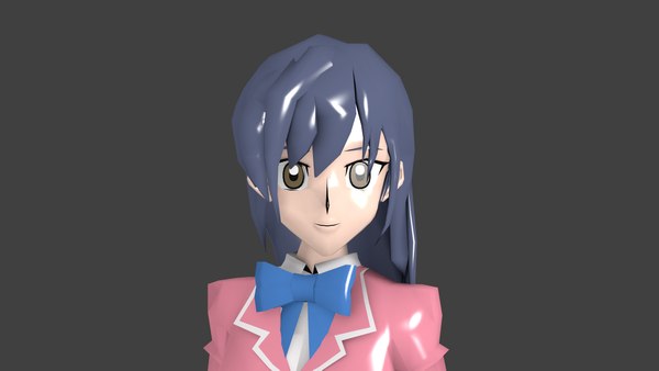 modelo 3d Jess yugioh Duel Links Low-poly 3D model - TurboSquid 1956297