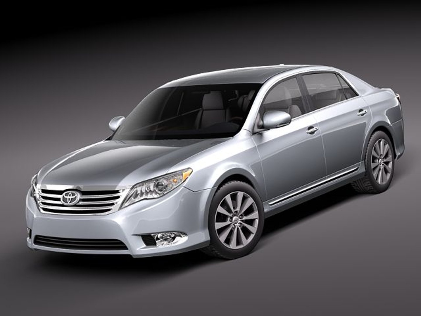 toyota avalon 2011 luxury 3d model