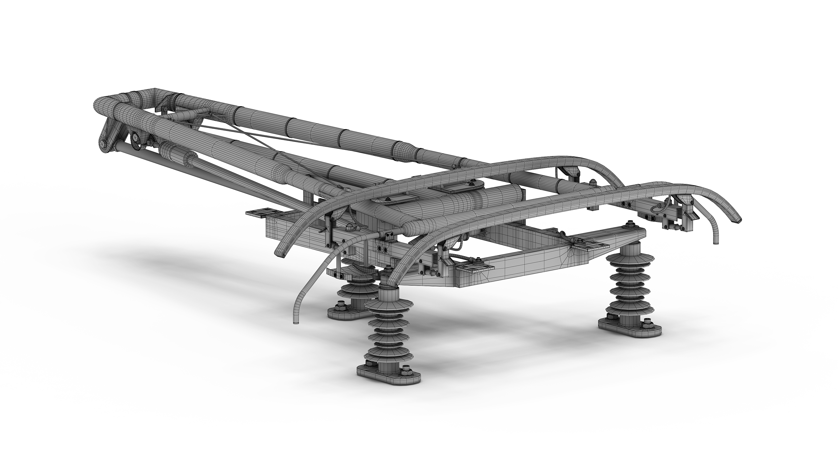 パンタグラフ3Dモデル - TurboSquid 521326