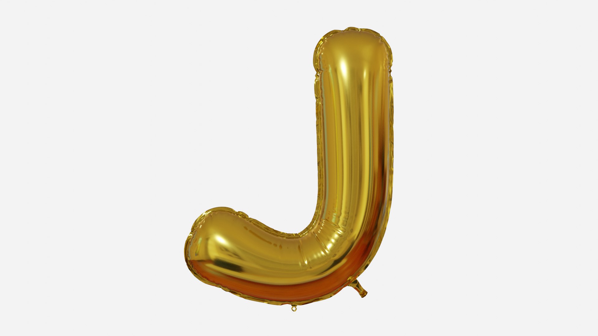Foil Balloon Letters 3D Model - TurboSquid 2138329
