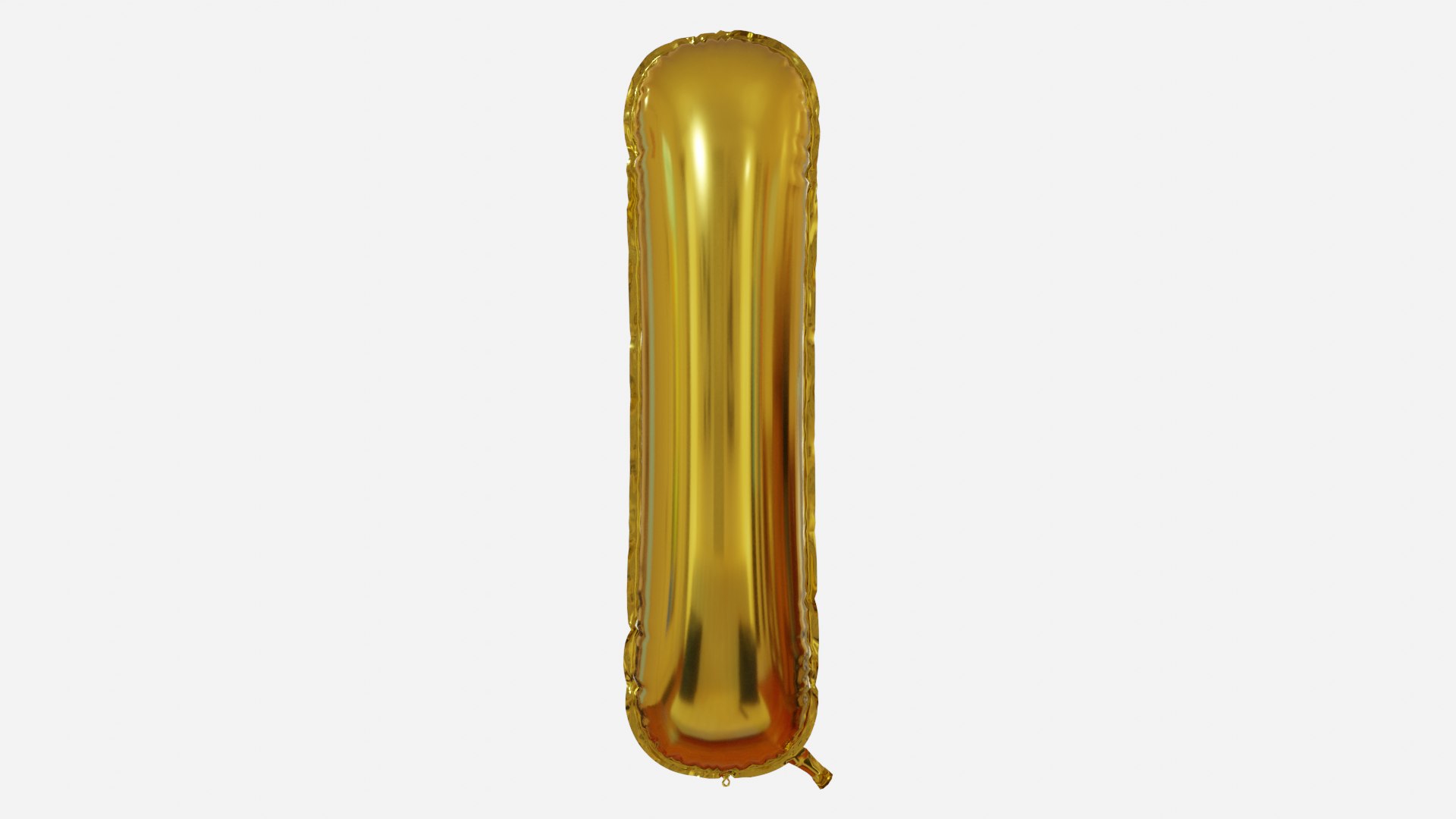 Foil Balloon Letters 3D Model - TurboSquid 2138329