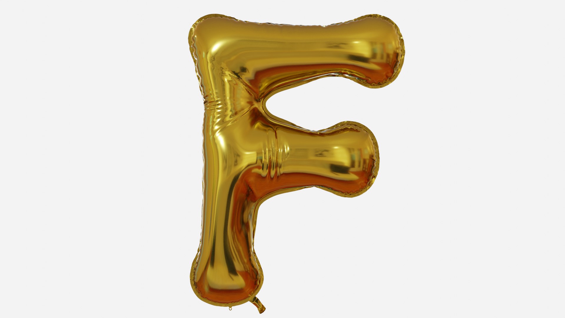 Foil Balloon Letters 3D Model - TurboSquid 2138329