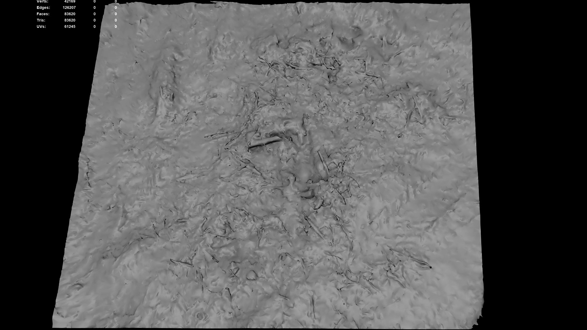 3D Forest Ground Cutted Tree Branches Leafs Part8 Photogrammetry Model ...